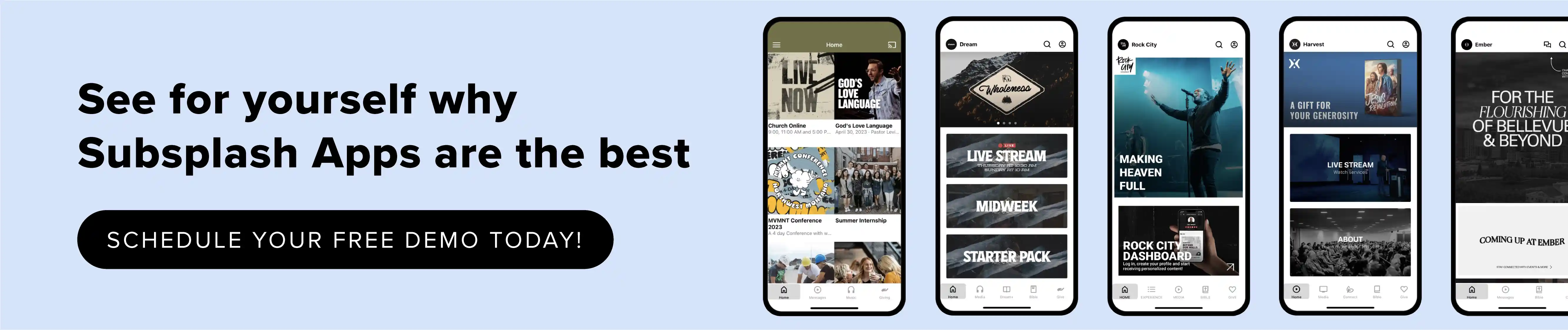Top 10 church app providers
